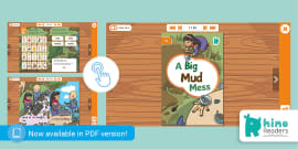 Level 2b Decodable Readers: On the Bus (teacher made)