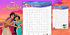 Aladdin Wordsearch