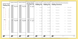 Fractions of a Set Activity Sheet (teacher made) - Twinkl