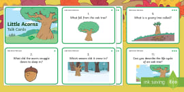 Little Acorns eBook - Oak Tree Life Cycle Story - Twinkl