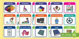 Kindergarten Foundation Visual Timetable (teacher made)