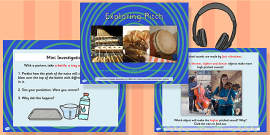 Physics Sound Wave Experiment | Twinkl Worksheet