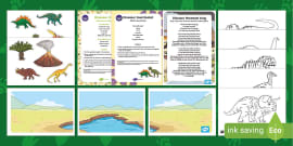 Dinosaurs EYFS Planning Resource & Activity Pack | Reception