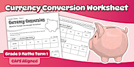Grade 8 & 9 Maths – VAT Practice Worksheet