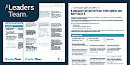 Quick Look: The Reading Framework - Summary | Twinkl