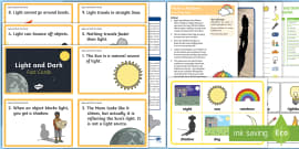 Light and Dark Activity Pack (teacher made) - Twinkl