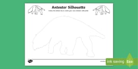 Anteater Colouring Sheet | Activity | Twinkl