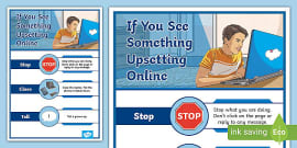 Online Safety Posters | How To Stay Safe Online Poster