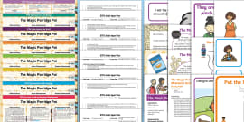 The Magic Porridge Pot Story Sequencing (4 per A4)