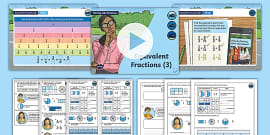👉 Equivalent Fractions - Odd One Out Activity | KS2 Maths