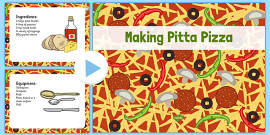 Sequencing Cards: Making a Pizza | Twinkl Symbols