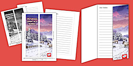 Sea Shell Writing Template (Teacher-Made) - Twinkl