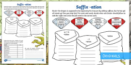Suffix -ation Test (Teacher-Made)