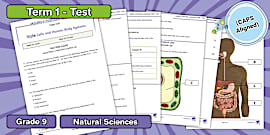 NSc Grade 9 Term 1 Formal Assessment 1 and Practical Task