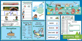 Teeth and Teeth Brushing Photo Display Pack - Twinkl - KS1