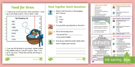 Little Red Riding Hood Storyboard Template (teacher made)