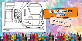 Grade 2 Life Skills Term 2 Trains Word Search (CAPS Aligned)