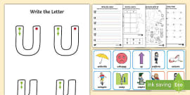 Activities With Letter 'U' | Twinkl (teacher made) - Twinkl