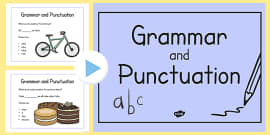 Popping Punctuation PowerPoint Game (teacher made)