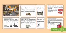 Amazing The Great Fire of London Fact Cards (teacher made)