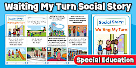 When I Feel Anxious Social Story Booklet for Special Education