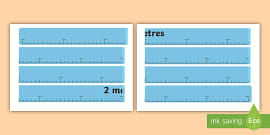 1 Metre Display Display Poster (teacher made) - Twinkl