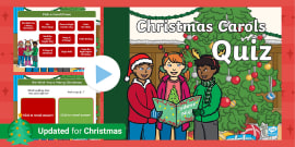 KS1 Christmas Quiz PowerPoint (teacher made) - Twinkl