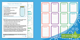 My Jar of Wishes (teacher made) - Twinkl