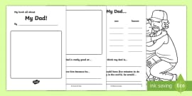 5 Things I Love About Dad Fathers Day Card Template - fathers day