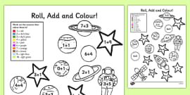 Space Bar Graph Activity (Teacher-Made)