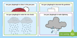 Winter Playdough Mats (teacher made)