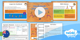 Move PE Year 5 Gymnastics: Movement Lesson 4: Handstands, Cartwheels and