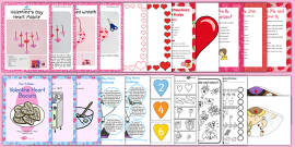 Valentine's Day Grades 3-5 Printable Resource Pack