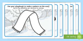 Winter Modelling Dough Mats | Twinkl (teacher made) - Twinkl