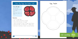 Memorial Day Poem and Craft | Memorial Day Craft