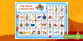 Chinese New Year Phase 2 and Phase 3 Sound Mat - Twinkl