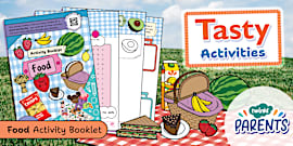 Food Activity Booklet (Ages 3 - 5)