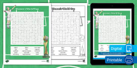 Women’s World Cup Team Research Activity for 6th-8th Grade