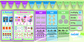 👉 * NEW * Year 1 Multiplication and Division End-of-Strand Assessment