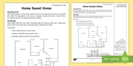 Design a Dream House Activity Sheet (teacher made) - Twinkl