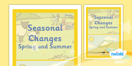 Science: Seasonal Changes (Autumn and Winter): Seasonal Weather Autumn ...