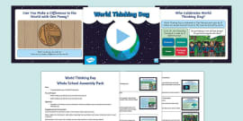 World Thinking Day Activities - KS2 Activity Pack - Twinkl