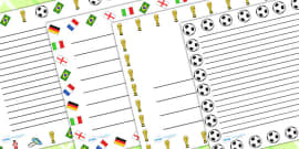 Football Paper Chain (teacher made)