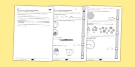 KS2 Maths Worksheets Year 3 Revision Booklet (teacher made)