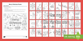 Collaborative Colouring Sheets - Christmas Resources