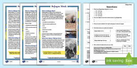 Post-War Immigration Differentiated Reading Comprehension Activity