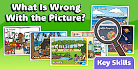 What is Wrong with this Picture? Cards - Expressive Language