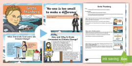 Greta Thunberg Timeline Colouring Display Posters - Twinkl