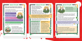 Fifth Grade Advent Reading Comprehension Activity