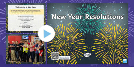 Writing New Year's Resolutions | New Year Lesson Plan | ESL
